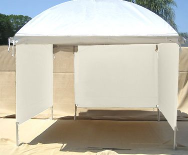 SHOWOFF Art Canopy with 3 Display Panel Walls